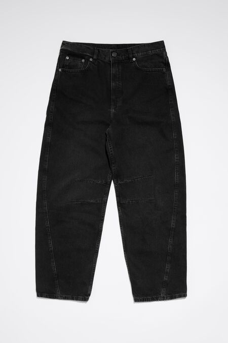 BARREL - Washed black jeans