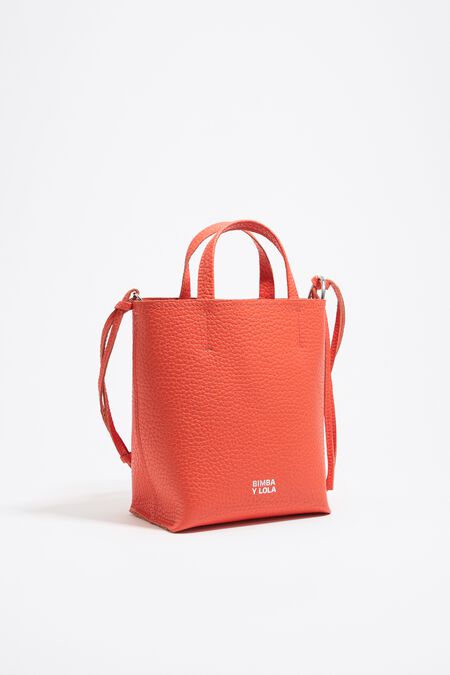 Bolso Chihuahua mediano piel coral