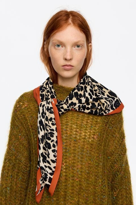 leopard print scarves