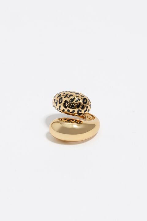 animal print ring