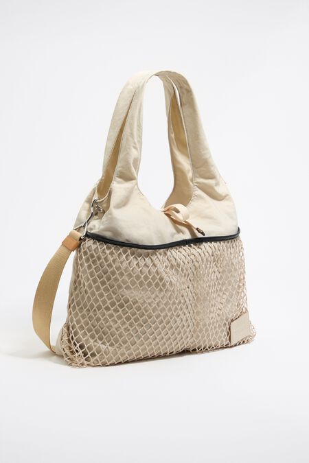 Large stone white nylon Paper bag