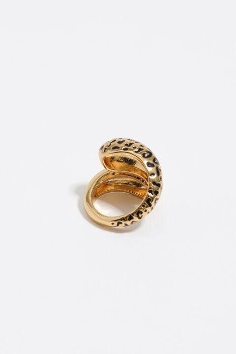 animal print ring