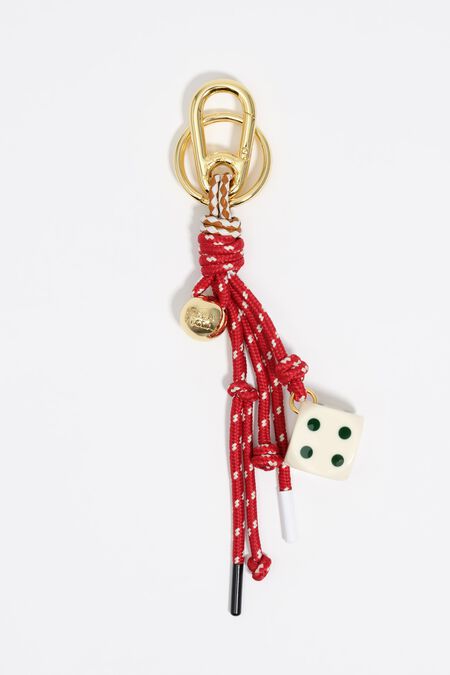 Dice rope key ring